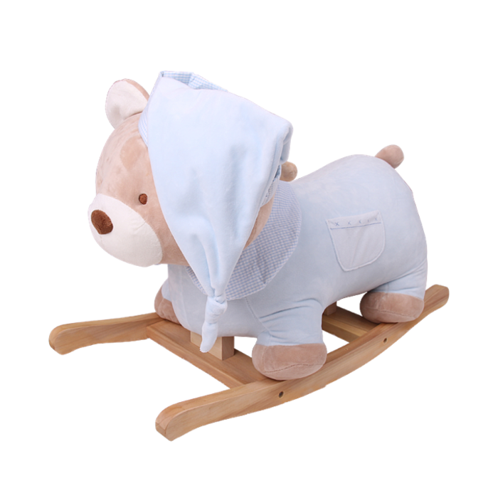 Teddy bear Rocker - blue – Flybyfly us