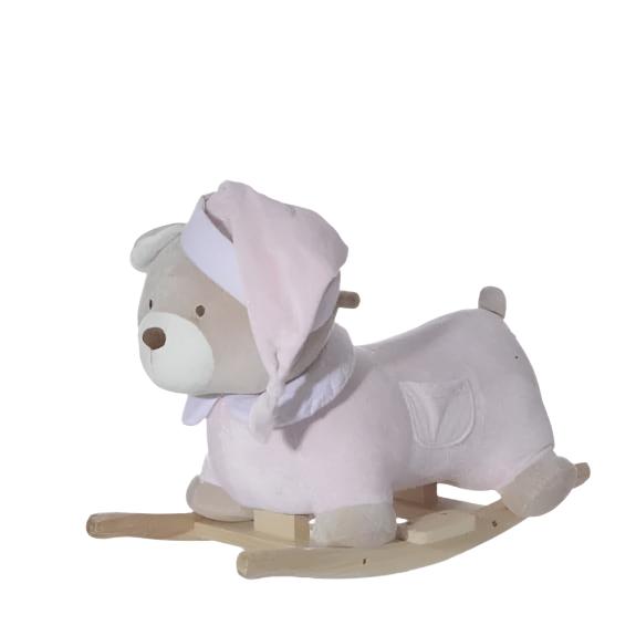 Teddy bear Rocker - pink – Flybyfly us