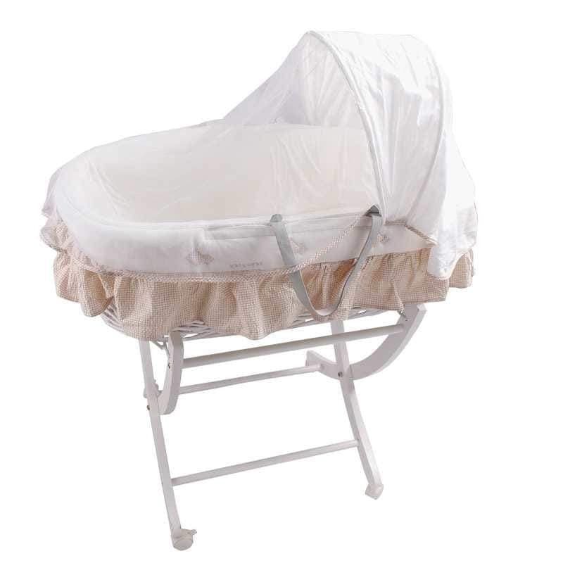Baby crib - beige – Flybyfly us