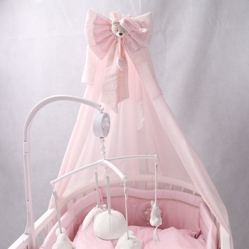 Crib canopy - Pink – Flybyfly us